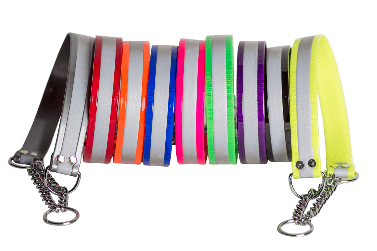 Reflective Martingale Collars For Medium To Large Sized Dogs - Razor K-9